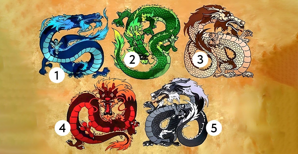 აირჩიეთ დრაკონი, რომელიც მოგწონთ, და გაიგეთ, რომელი თვისება დომინირებს ...